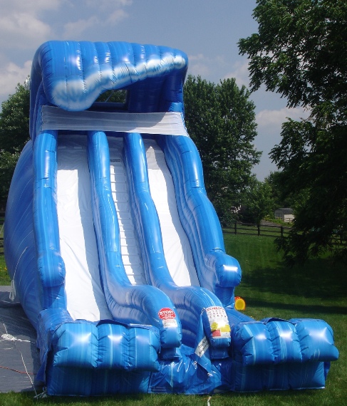 Wild Wave 25 Foot Tall Dual Lane Waterslide – Leap'n Lizards Bounce Houses