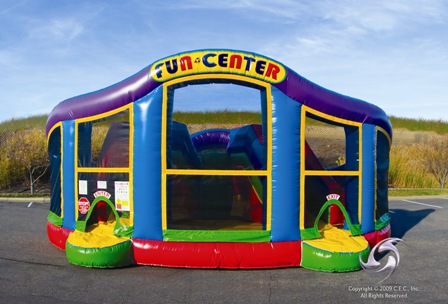 Inflatable Obstacle Courses – Leap'n Lizards Bounce Houses