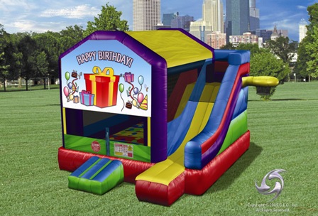 Multi-Theme 5-in-1 Combo – Leap'n Lizards Bounce Houses