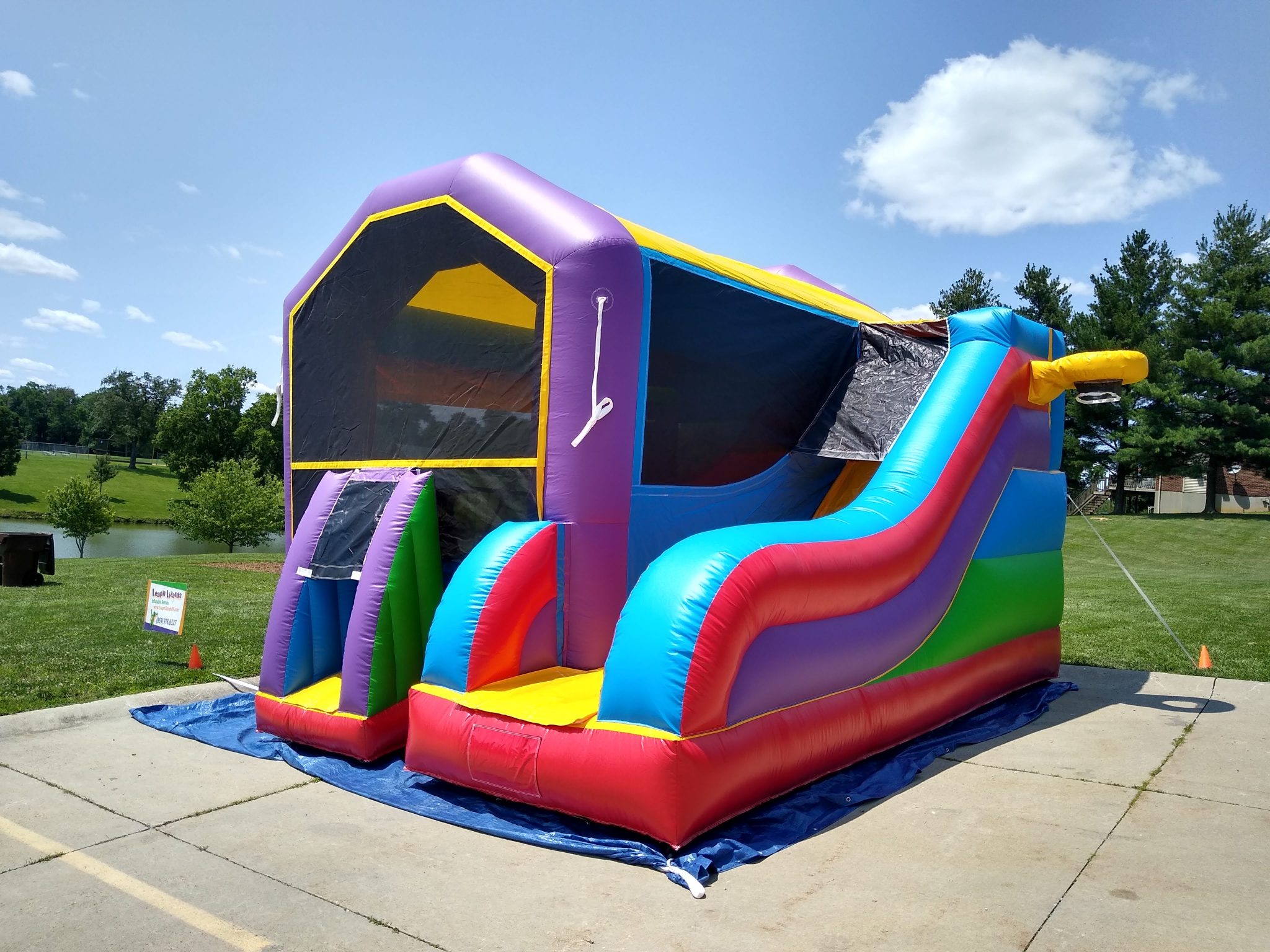multi-theme-5-in-1-combo-leap-n-lizards-bounce-houses