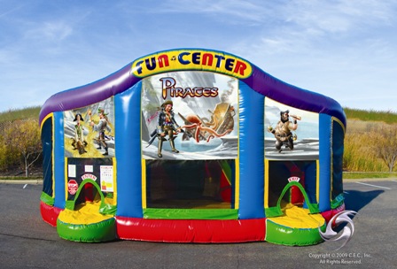 Multi-Theme Fun Center – Leap'n Lizards Bounce Houses